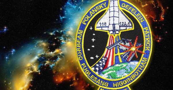 Nasa Station spatiale STS-116 navette spatiale Atlantis Mission brodé patch à coudre